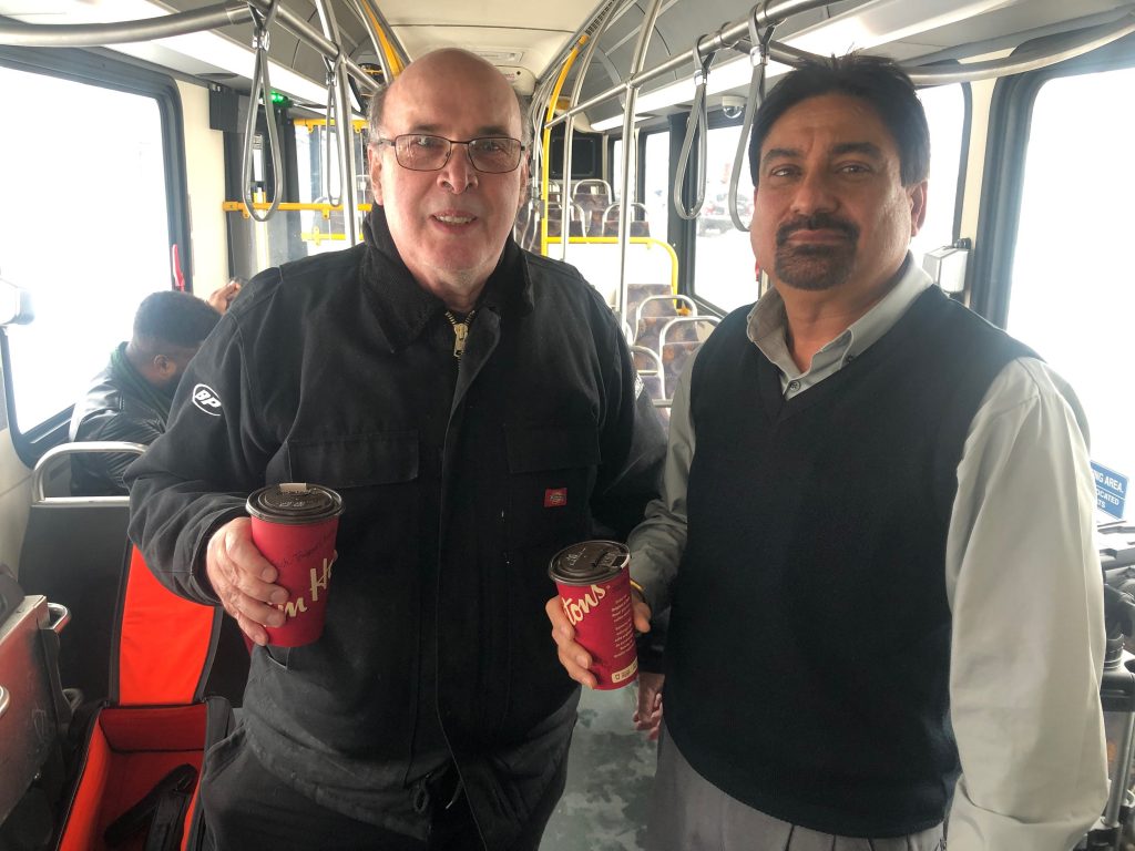 Calgary Transit operator shows small act of kindness to passenger