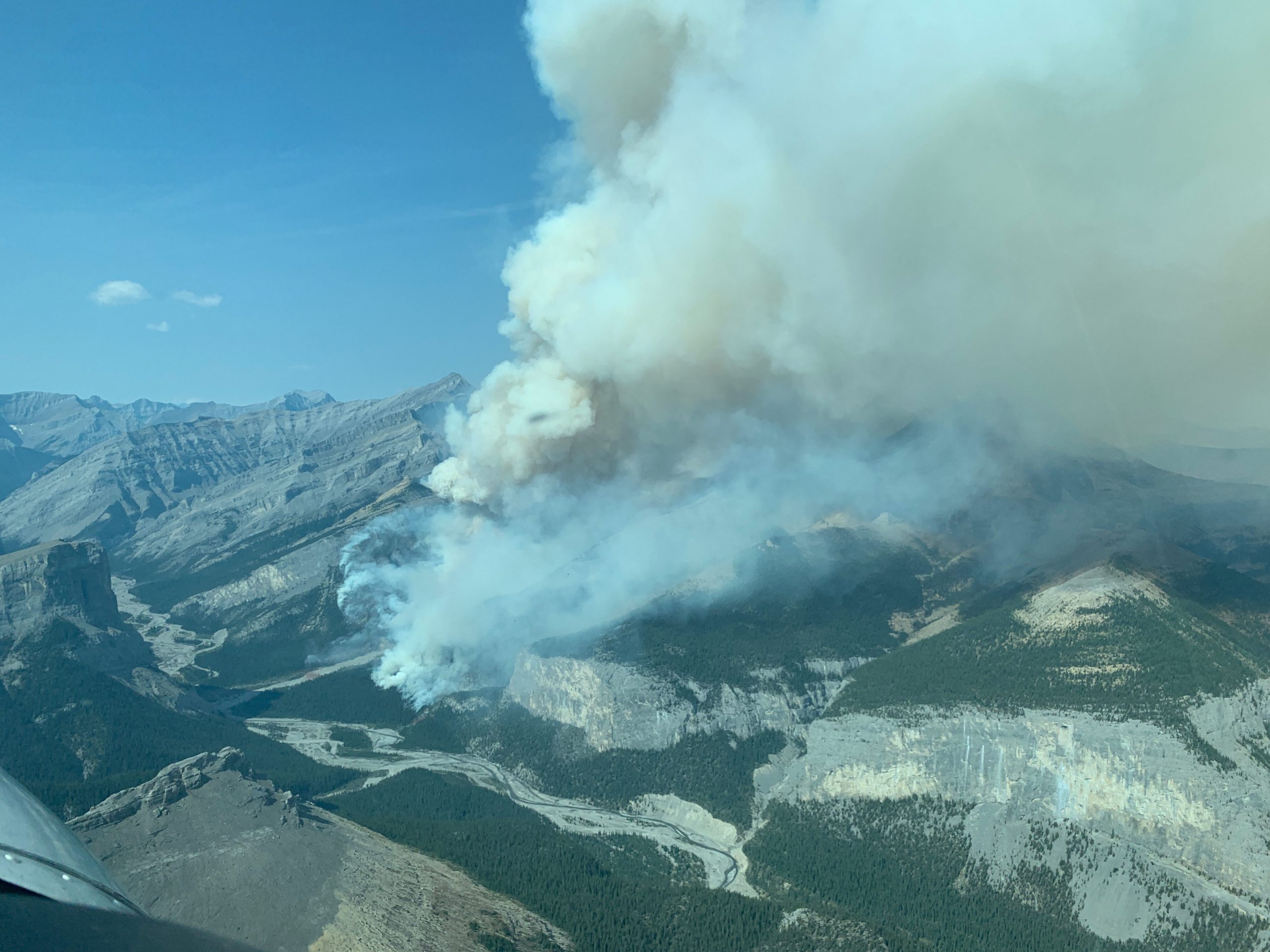 Abandoned campfire blamed for Canmore wildfire
