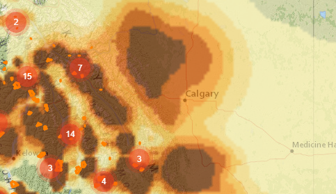 Smoke to settle in Calgary again: wildfire tracker | CityNews Calgary
