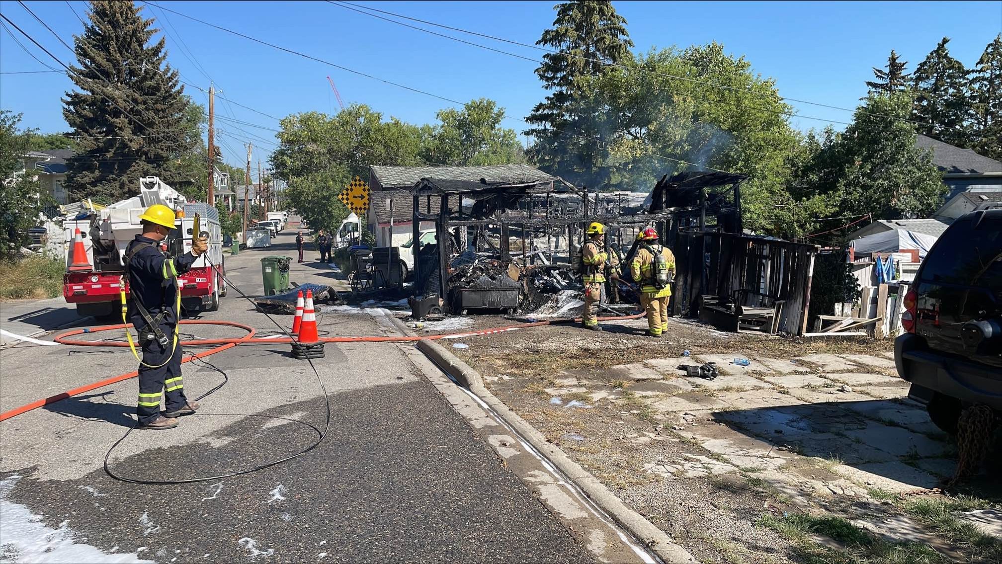 Fire breaks out in Ramsay, explosions reported | CityNews Calgary