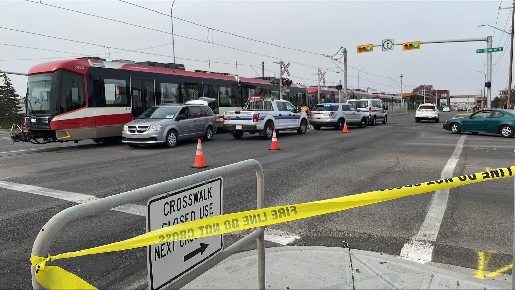 Road near Whitehorn station cleared up | CityNews Calgary