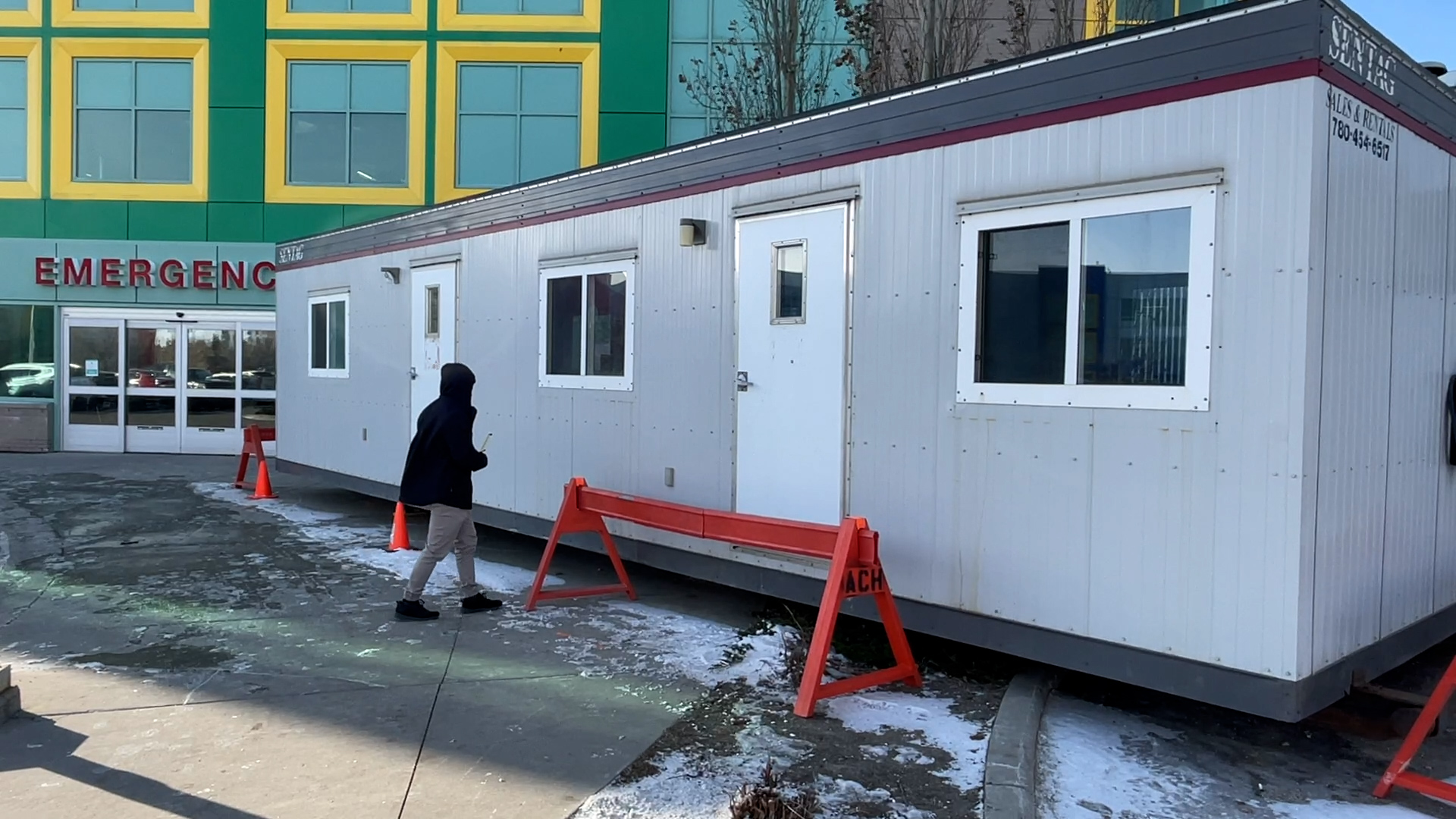 Alberta Children's Hospital to use heated trailer - CityNews Calgary