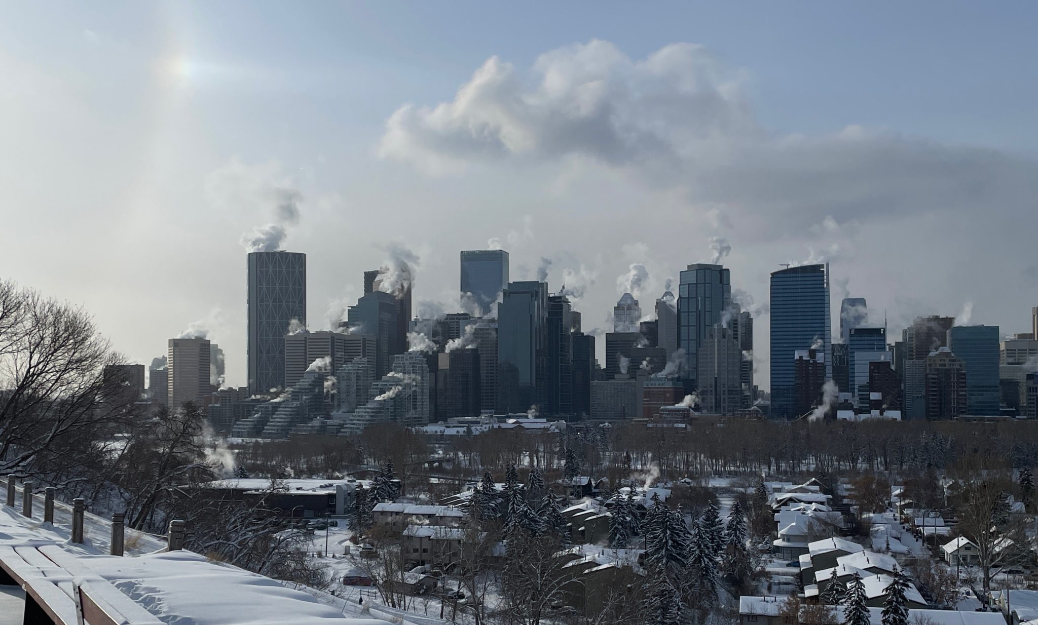 First day of April sees snowfall warning for Calgary