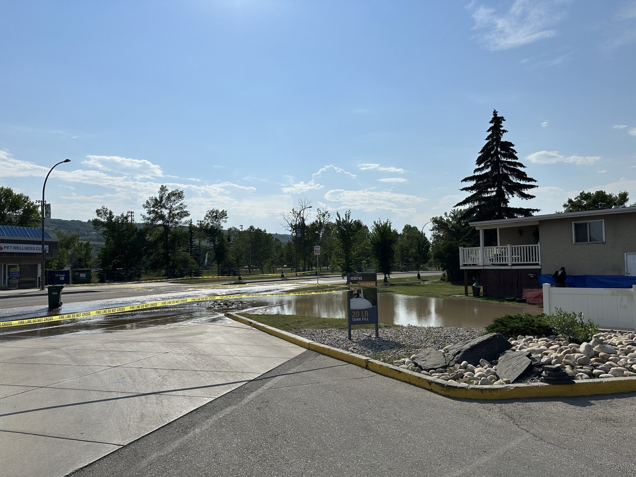 New water main break in same NW Calgary area as major rupture last month