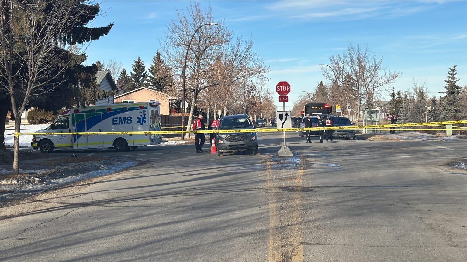 Teen girl dead after getting pinned under vehicle in NE Calgary