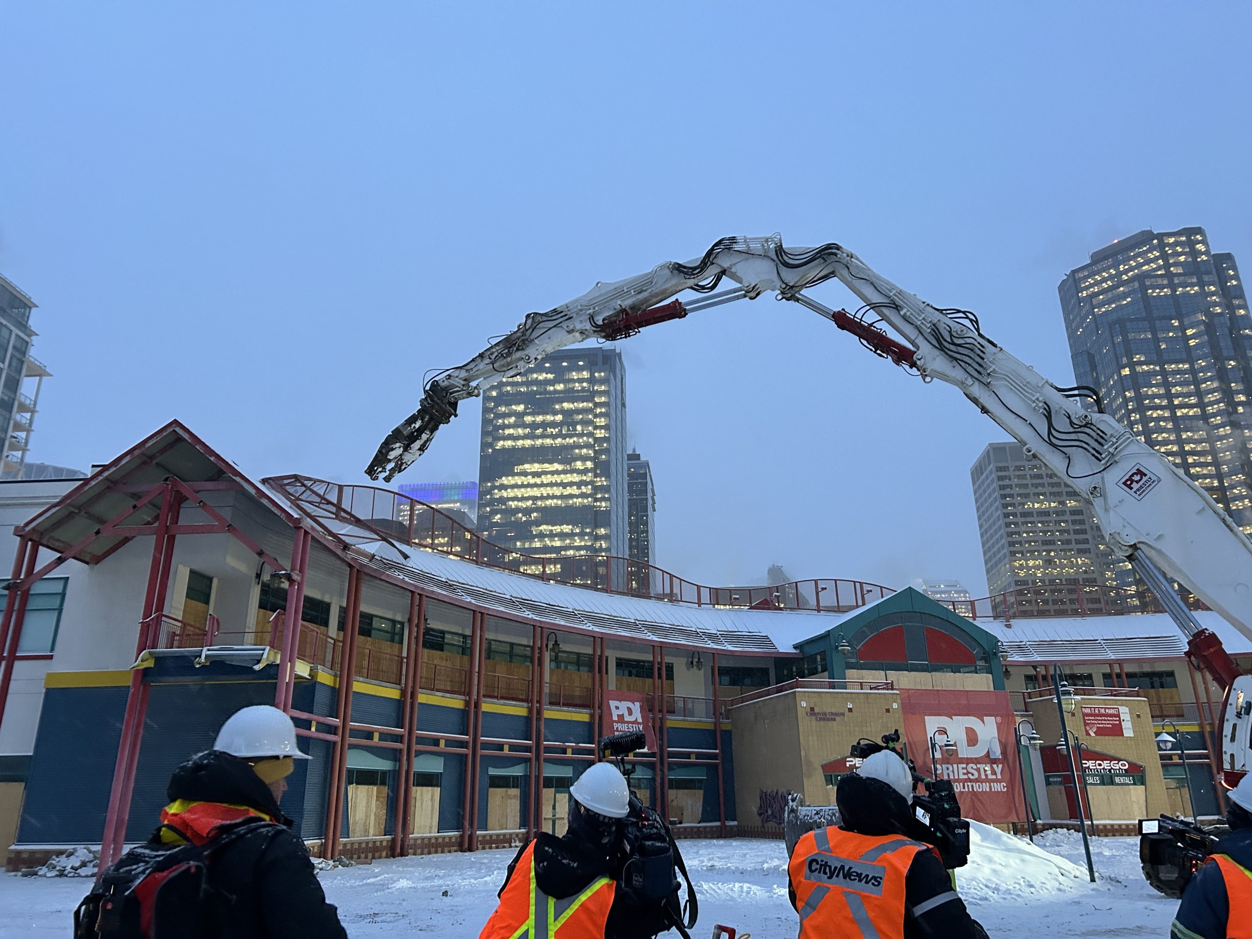 Demolition to begin at Calgary's Eau Claire Market