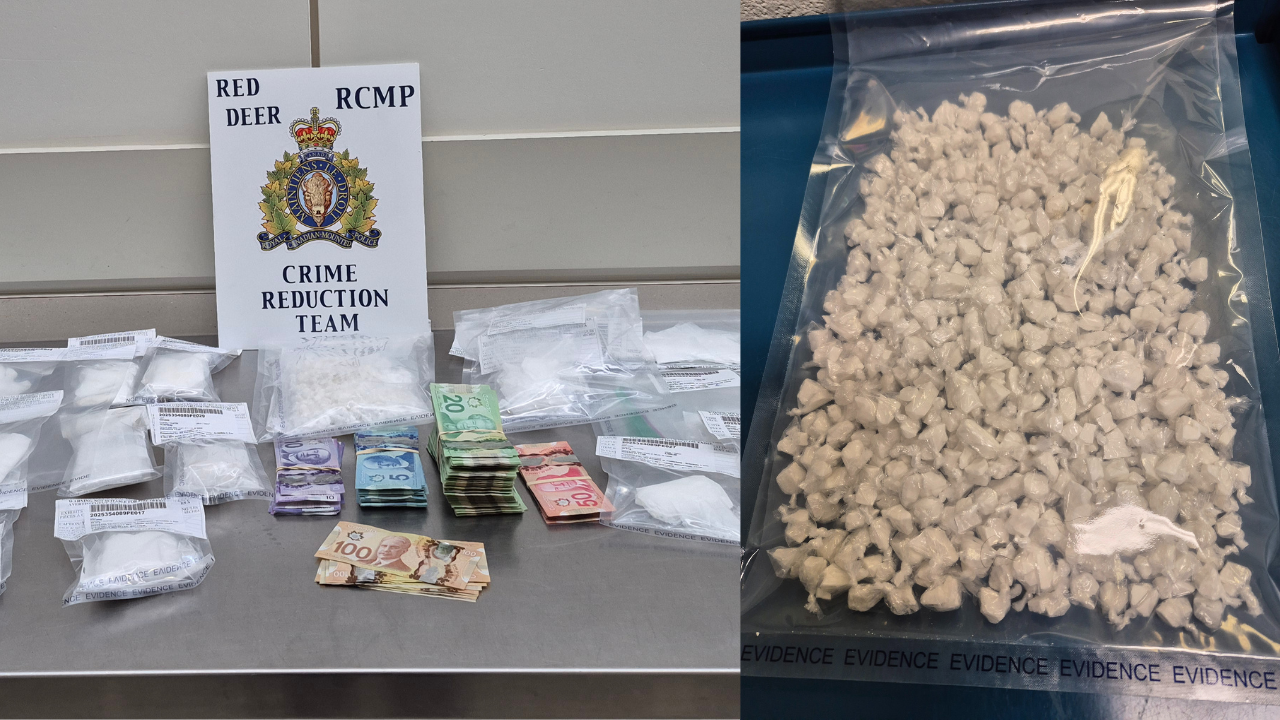 Teen charged, officers seize drugs and cash from Red Deer home