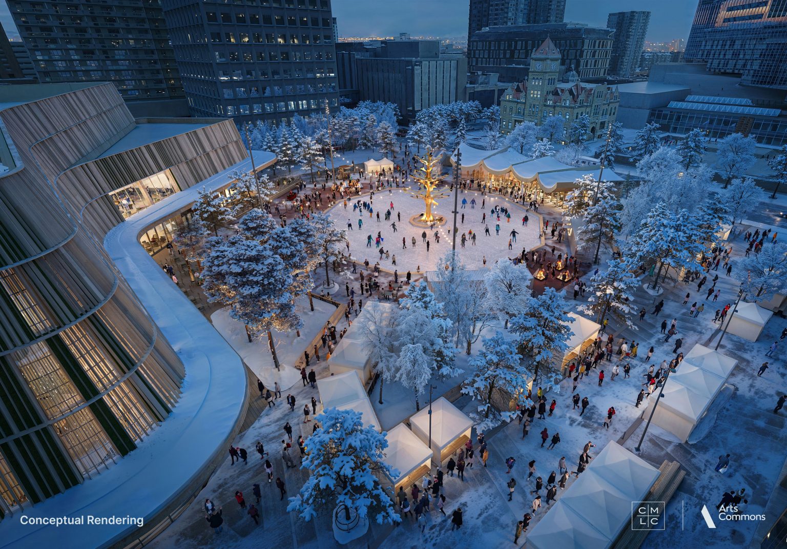 New design plans for Olympic Plaza in Calgary unveiled