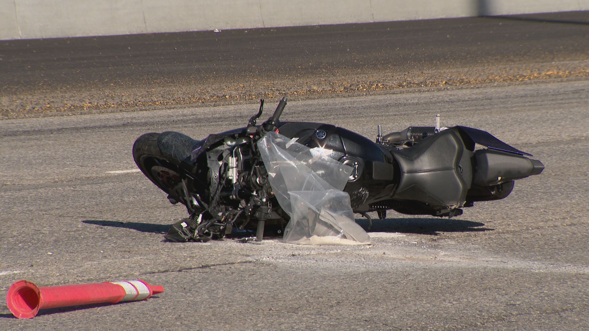 Unlicensed teen motorcyclist seriously injured in Deerfoot crash