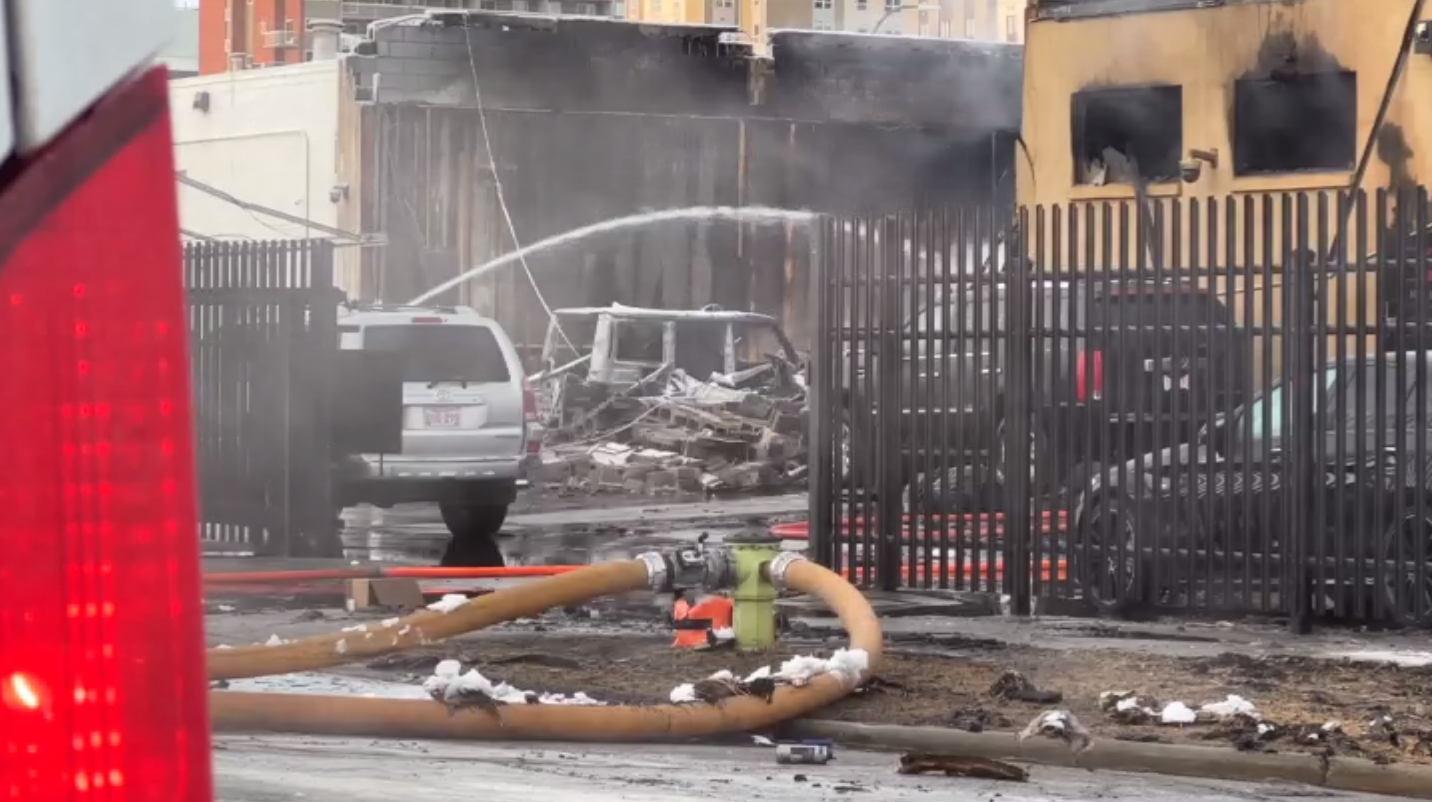 75 firefighters, 25 fire trucks needed to put out blaze at Calgary auto ...