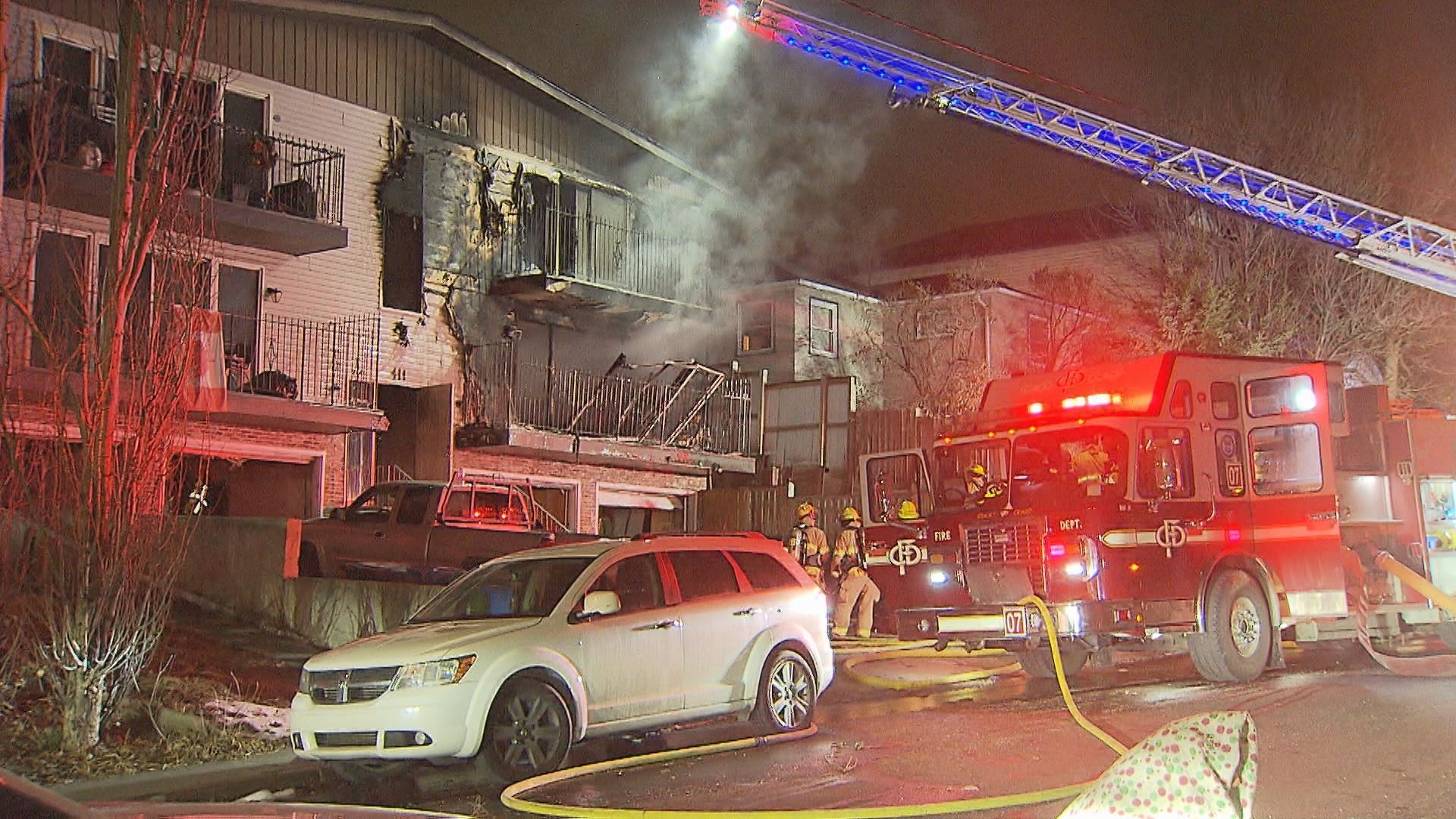 Seven people displaced after NE Calgary fire