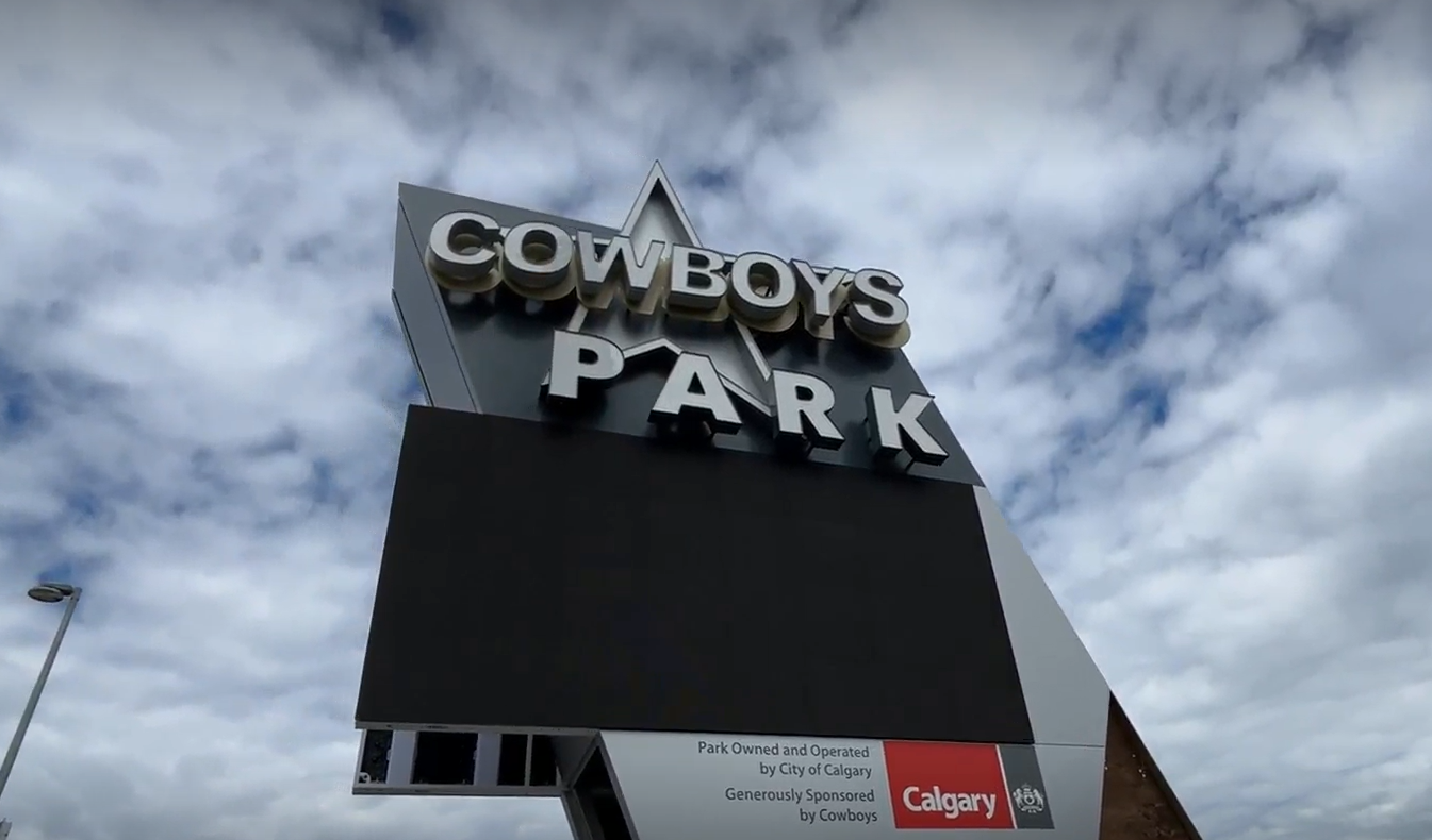 New Cowboys Park sign renews concerns over sponsorship deal