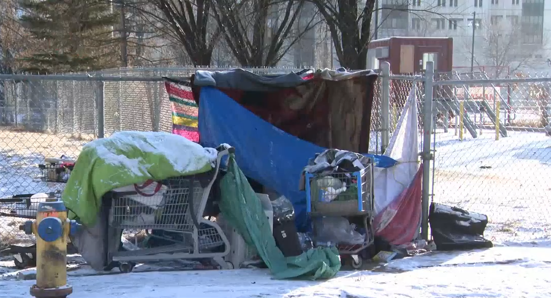Edmonton homeless camp reappears days after being dismantled | CityNews ...